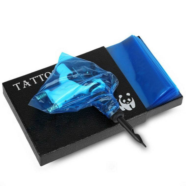 200 x Tattoo Machine Bags Disposable Covers Sleeves in Hard Box - Lucky ...