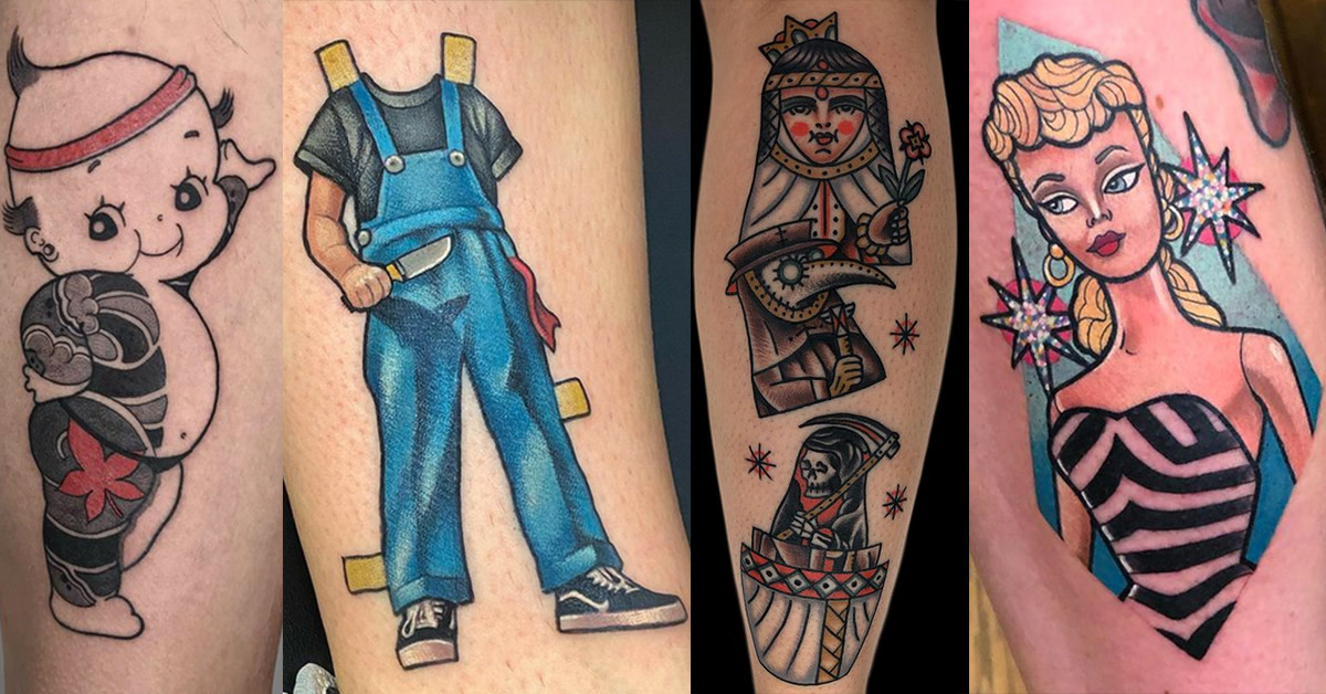 55 Delightful Doll Tattoos - Lucky's Tattoo Supply